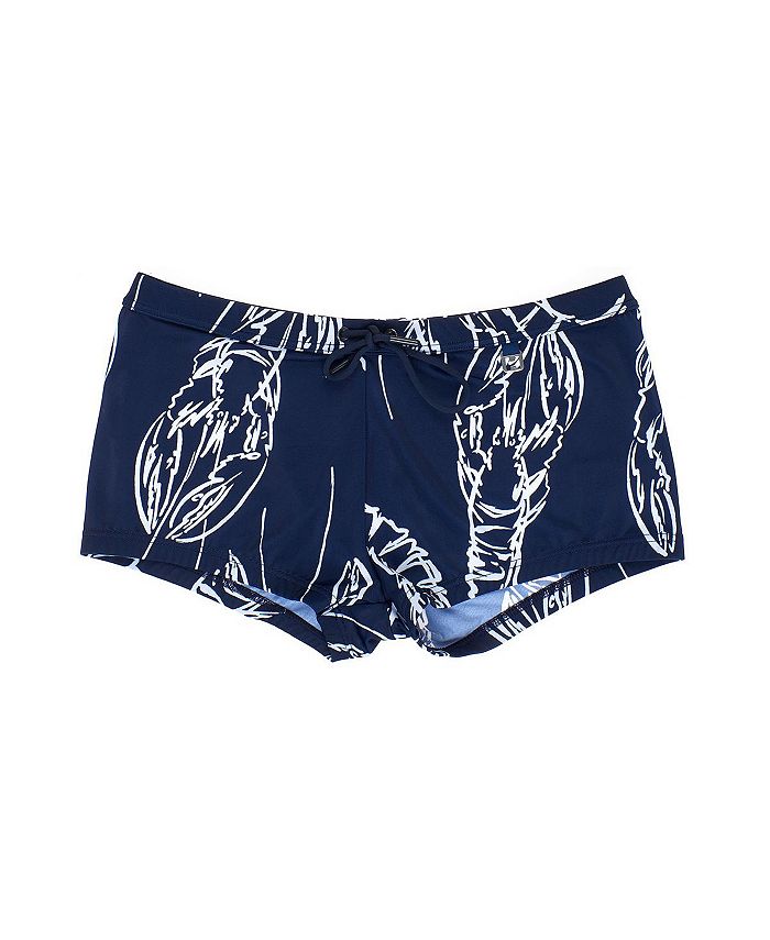 HOM USA Men's Lobster Swim Shorts - Macy's