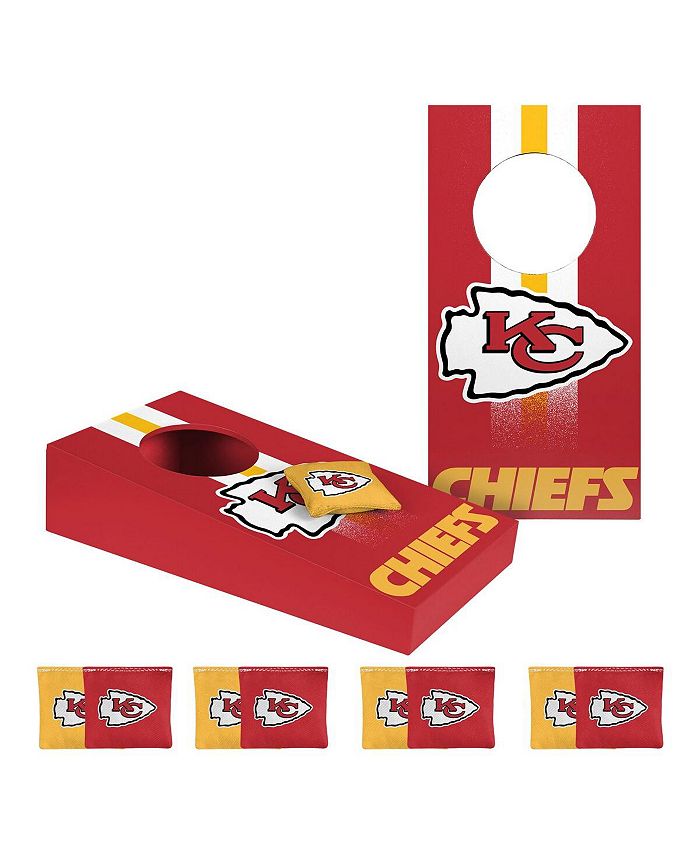 FOCO Kansas City Chiefs Tabletop Cornhole Set - Macy's