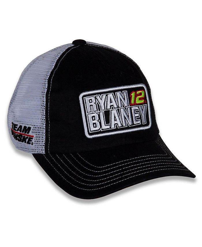 Team Penske Women's Black, White Ryan Blaney Name and Number Patch ...