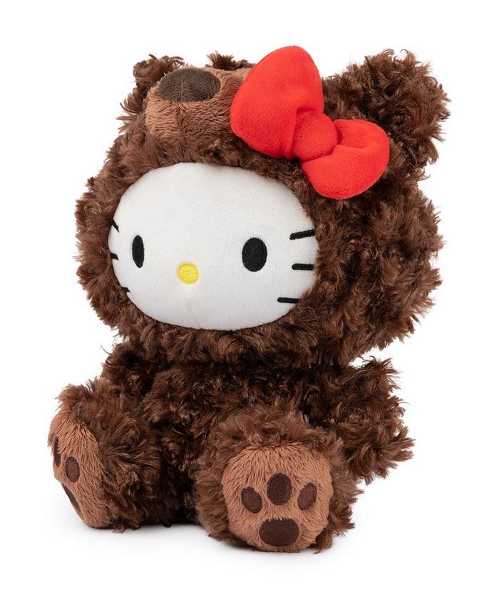 Hello Kitty Philbin Teddy Bear Plush Toy, Premium Stuffed Animal, 10" - Macy's