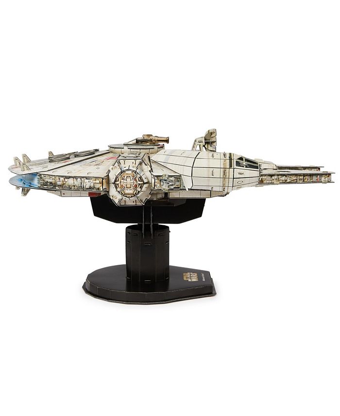Spin Master Toys & Games 4D Build, Star Wars Millennium Falcon 3D Model ...
