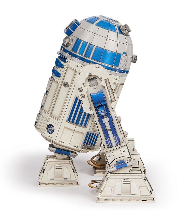 Spin Master Toys & Games 4D Build, Star Wars R2-D2 Cardstock Model Kit ...