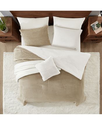UGG® Brody Reversible 5-Pc. Comforter Set, Twin/Twin XL - Macy's