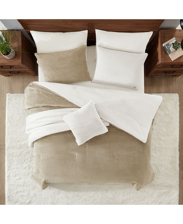 UGG® Brody Reversible 5-Pc. Comforter Set, Twin/Twin XL - Macy's