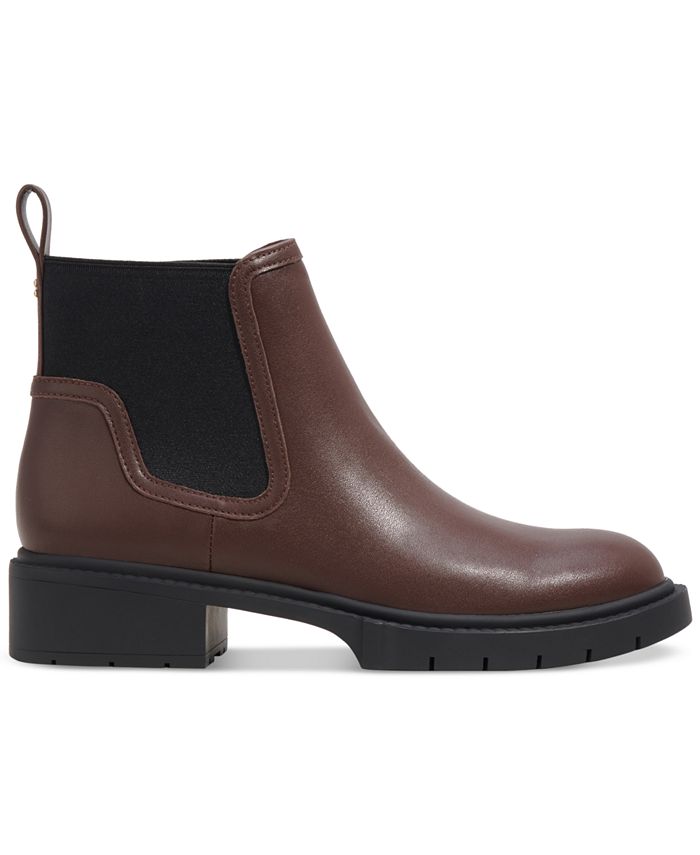 COACH Women's Lenora Pull On Lug Sole Chelsea Booties - Macy's