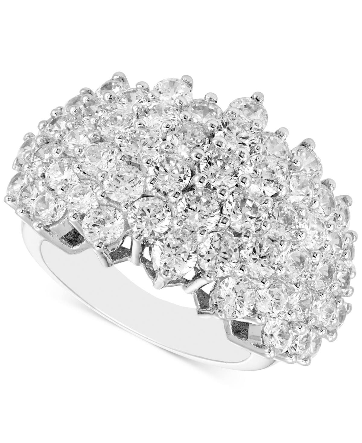 Click here for Diamond Cluster Statement Ring (5 ct. t.w.) in 14k... prices