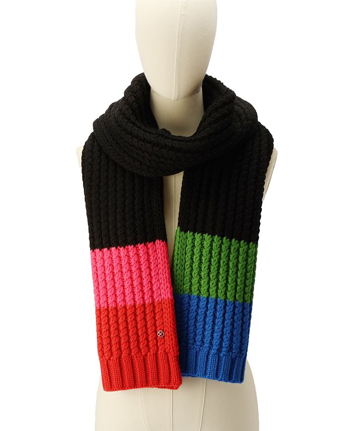 kate spade new york Women's Marble Cable-Knit Scarf - Macy's