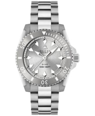 Men s Swiss Automatic Dive Stainless Steel Bracelet Watch 40mm