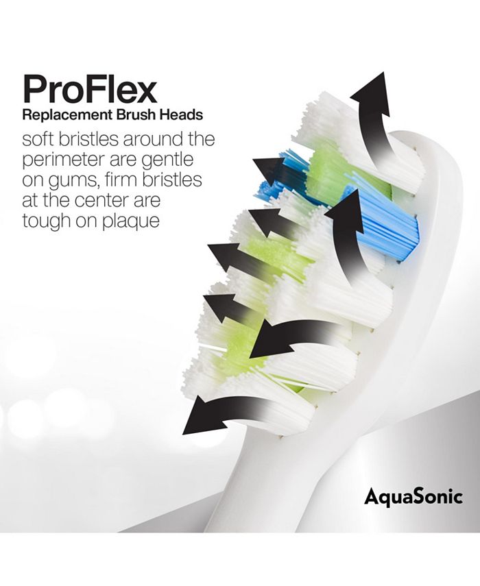 Aquasonic ProFlex Brush Heads - 8 Pack - Macy's