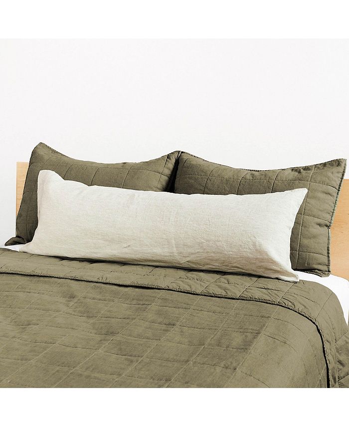 Bokser Home French Linen Box Stitch Quilt - Twin/Twin XL - Macy's