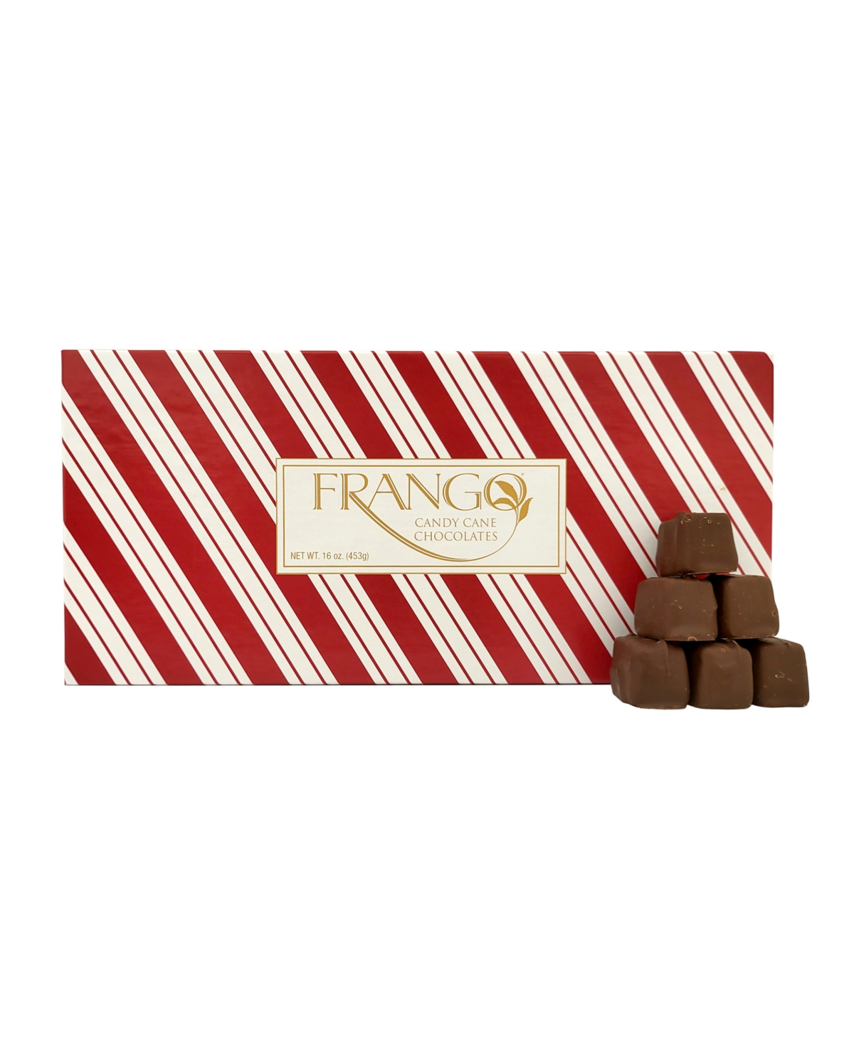 Frango Chocolates 1 Lb Holiday Candy Cane Box Of Chocolates In No Color ...