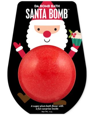 Da Bomb Bath Fizzer Santa Bath Bomb, 7 oz. - Macy's