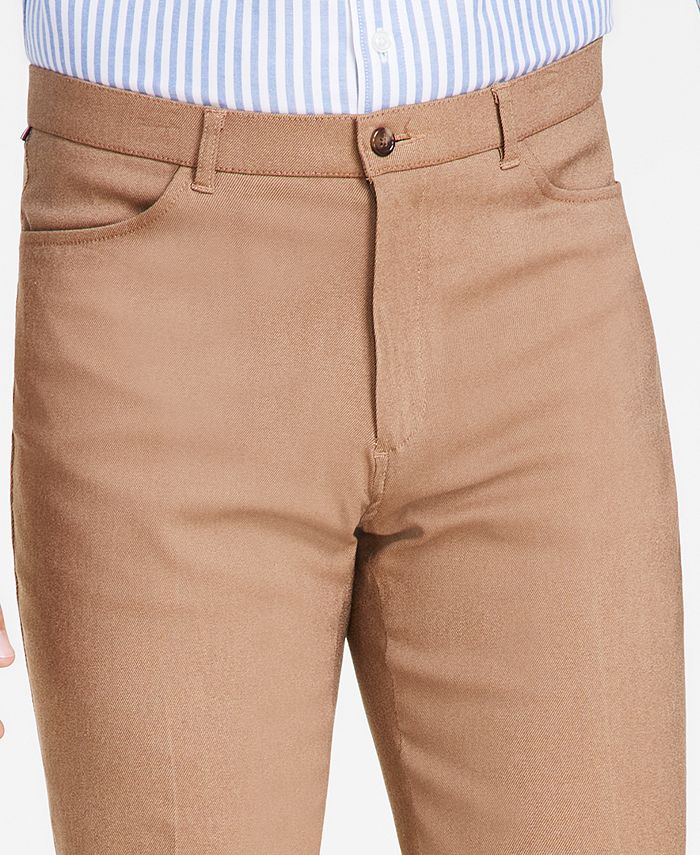 Tommy Hilfiger Men's Modern-Fit Twill Pants - Macy's
