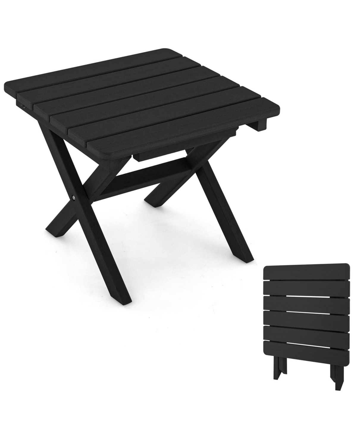 Click here for Outdoor Folding Side Table Weather-Resistant Hdpe... prices