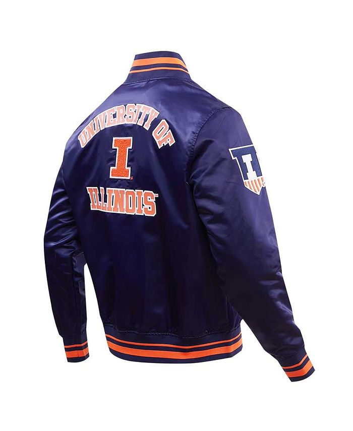 Pro Standard Men's Navy Illinois Fighting Illini Classic Satin Full ...