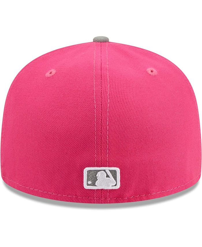 New Era Men's Pink New York Yankees Two-Tone Color Pack 59FIFTY Fitted ...