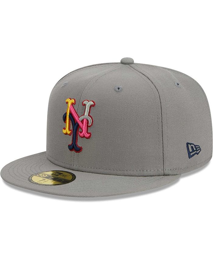 New Era Men's Gray New York Mets Color Pack 59FIFTY Fitted Hat - Macy's