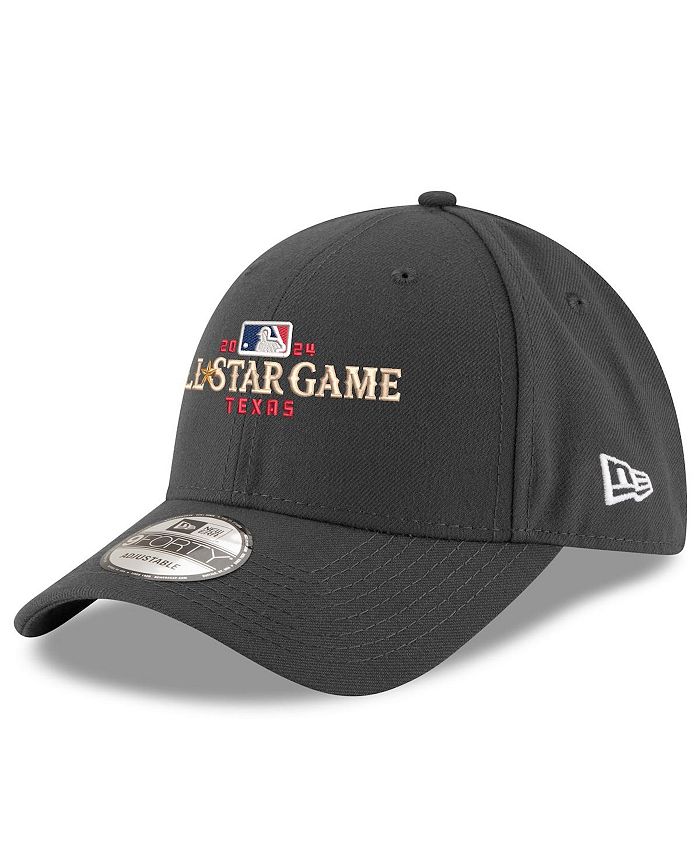 New Era Men's Graphite 2024 MLB All-Star Game 9FORTY Adjustable Hat ...