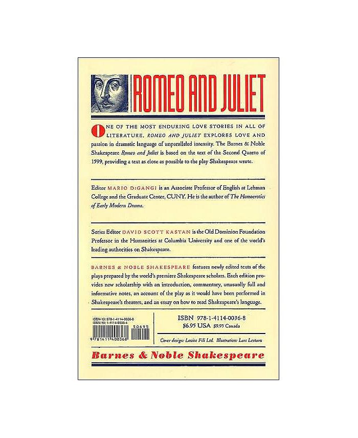 Barnes & Noble Romeo and Juliet (Shakespeare) by William Shakespeare ...