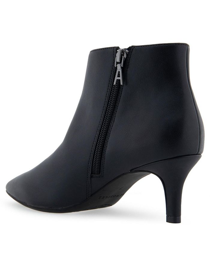 Aerosoles Edith Ankle Mid Heel Booties - Macy's