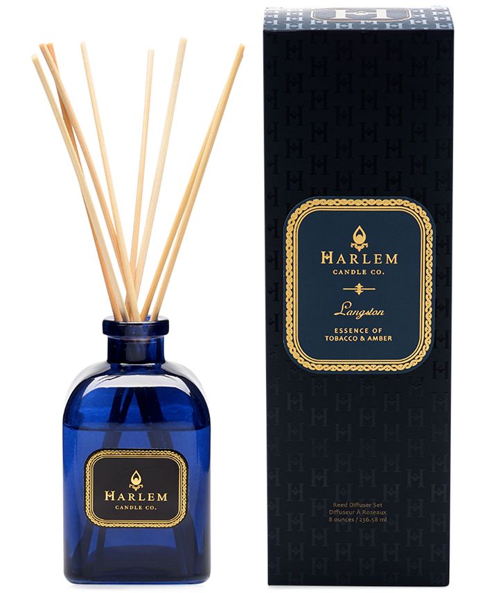 Harlem Candle Co. Langston Blue Reed Diffuser - Macy's