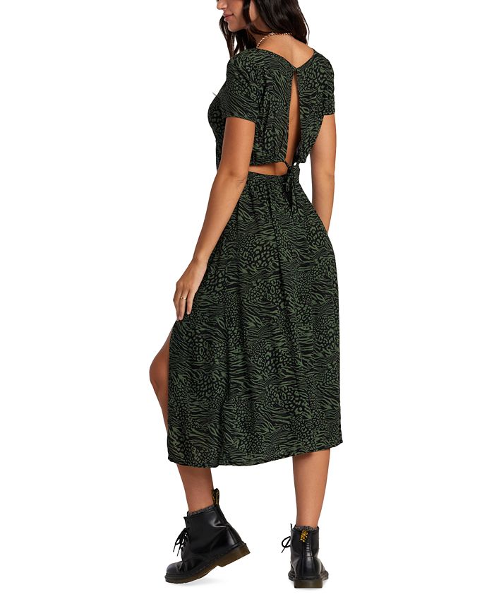 RVCA Secrets Midi Dress - Macy's
