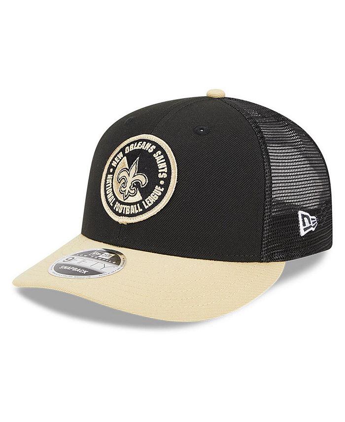 New Era Men's Black, Gold New Orleans Saints 2023 Sideline Low Profile ...