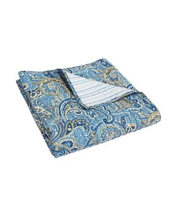 Levtex Kimpton Reversible Quilted Throw, 50" x 60" - Macy's