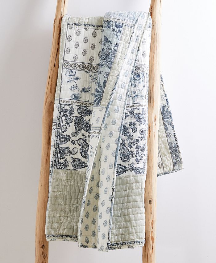 Levtex Aliza Folk Art Reversible Quilted Throw, 50" x 60" - Macy's