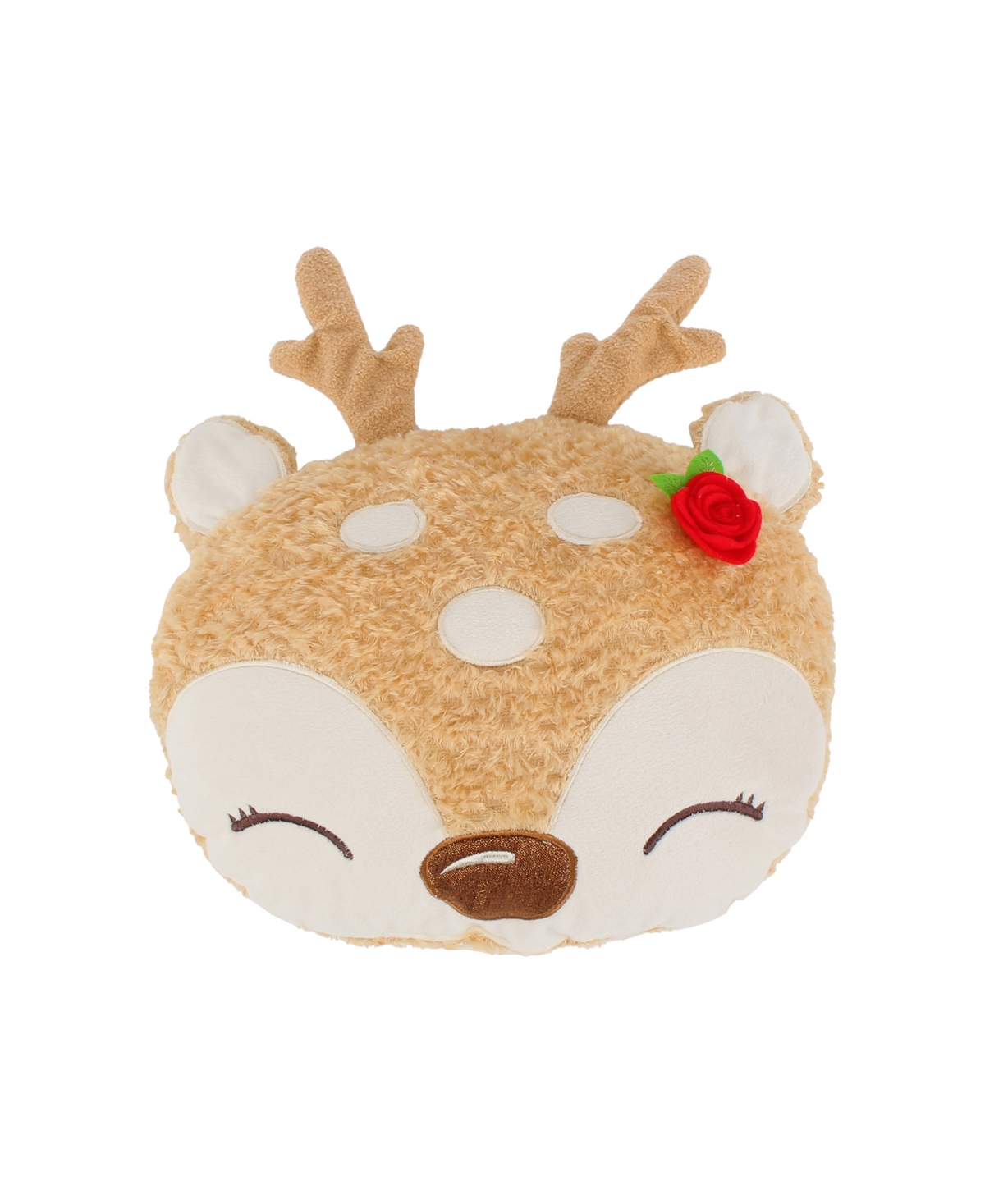 Click here for Levtex Comet & Cupid Reindeer Shaped Decorative Pi... prices