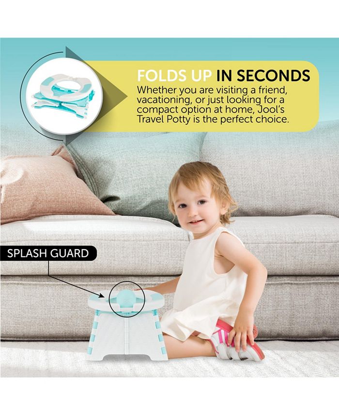 Jool Baby Baby Portable Potty Training Chair with Travel Bag, Foldable ...