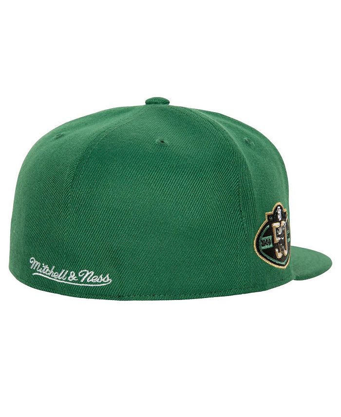 Mitchell & Ness Men's Green San Diego Padres Bases Loaded Fitted Hat ...