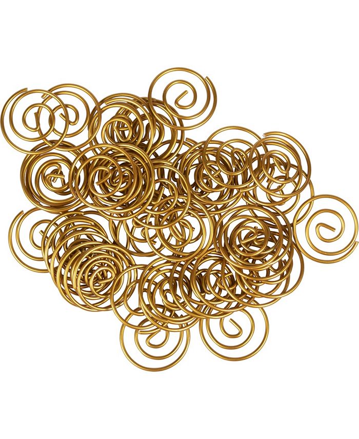 JAM Paper Circular Paper Clips - Round Paperclips - 50 Per Pack - Macy's