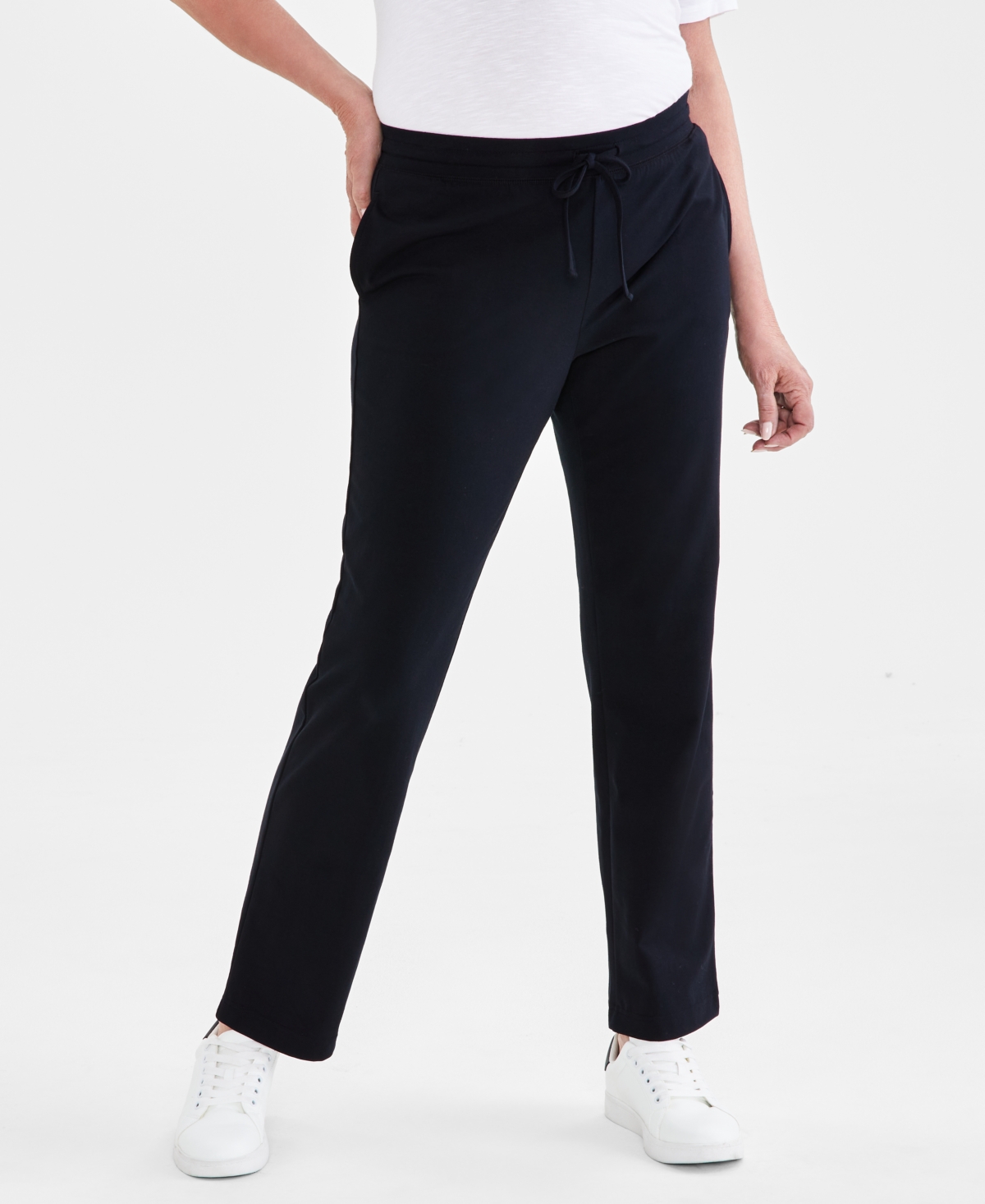 Click here for Style & Co Petite Mid-Rise Pull-On Pants  Petite &... prices