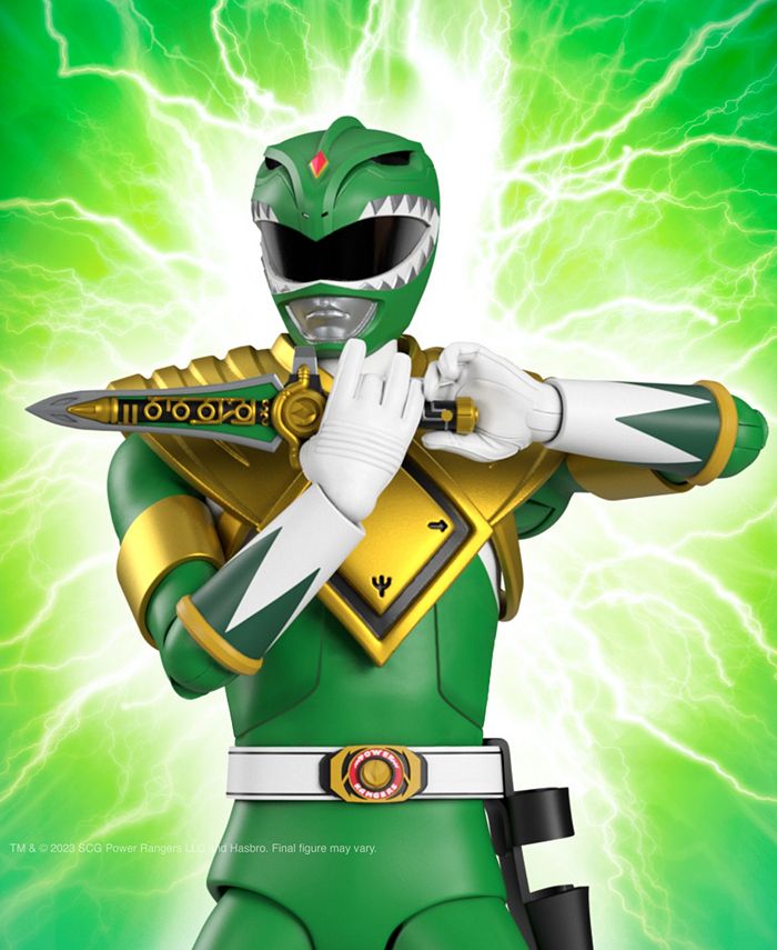 Super 7 Mighty Morphin Power Rangers Green Ranger 7" Ultimates, Action ...