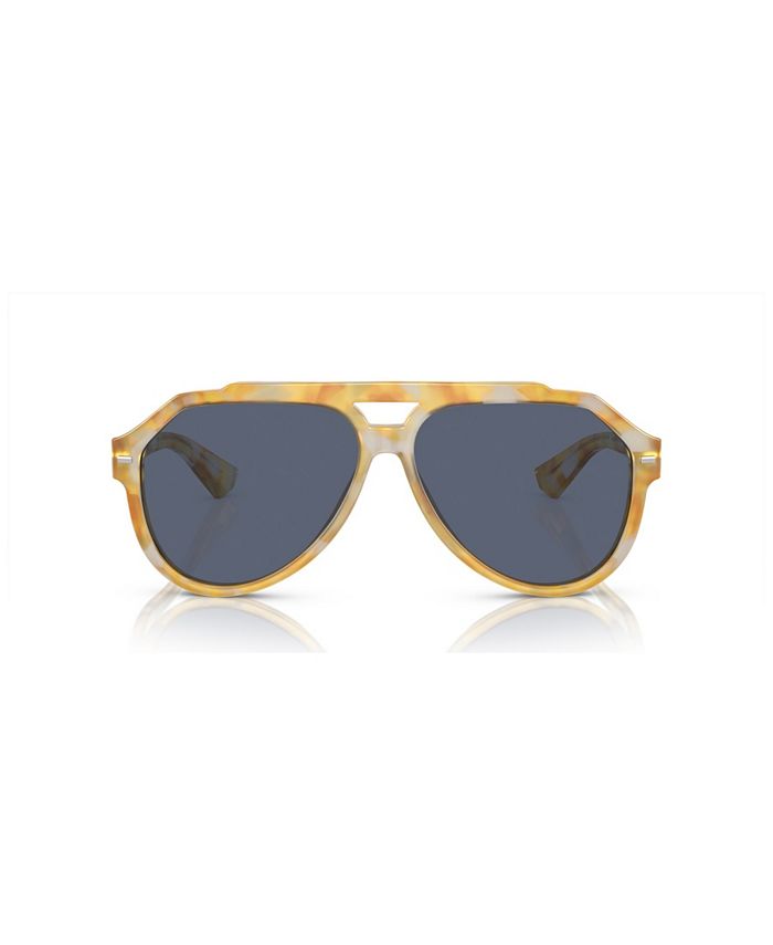 Dolce&Gabbana Men's Polarized Sunglasses, DG4452 - Macy's
