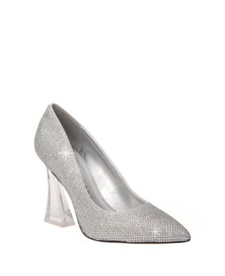 Katy Perry Women's The Lookerr Square Toe Lucite Heel Pumps - Macy's