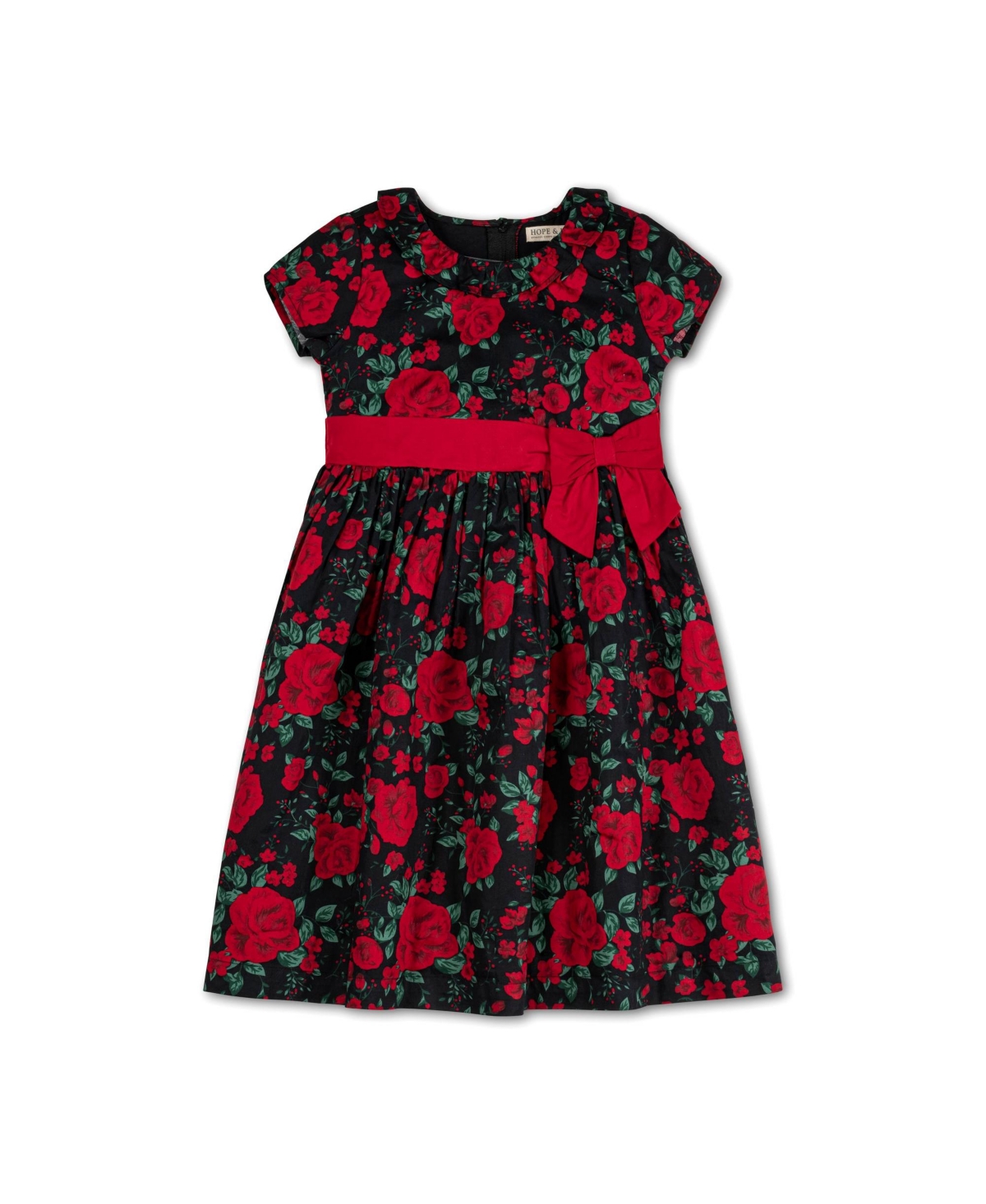 Click here for Hope & Henry Baby Girls Short Sleeve Ruffle Collar... prices