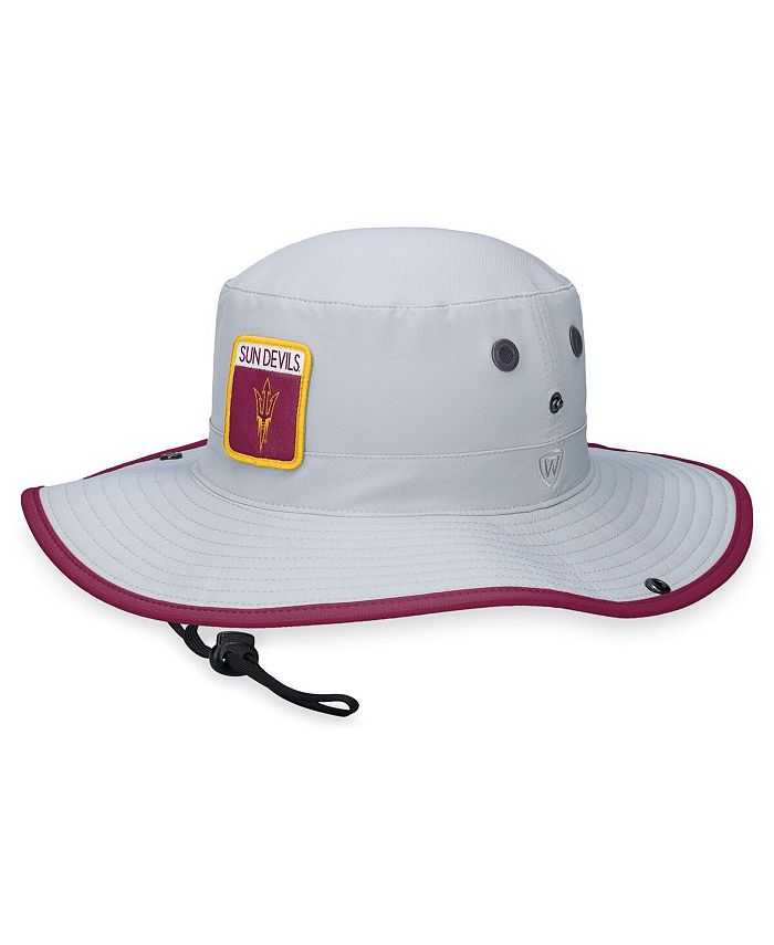 Top of the World Men's Gray Arizona State Sun Devils Steady Bucket Hat ...