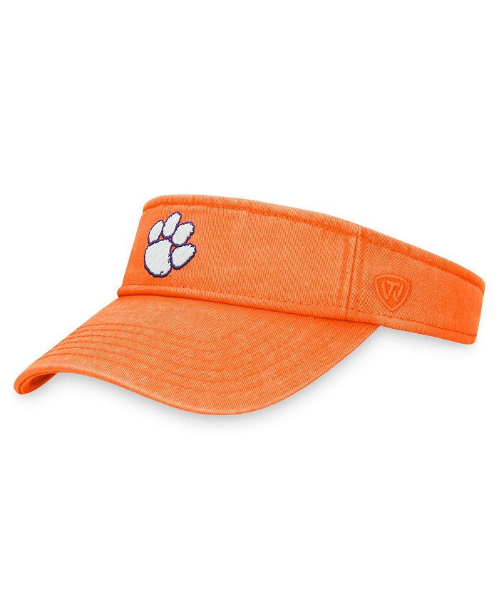 Top of the World Men's Orange Clemson Tigers Terry Adjustable Visor ...