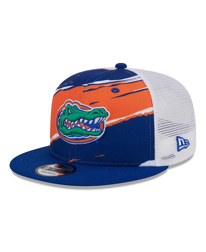 New Era Men's Royal Florida Gators Tear Trucker 9FIFTY Snapback Hat ...