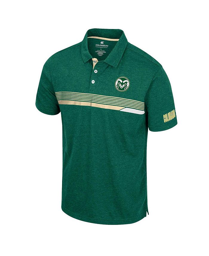 Colosseum Men's Green Colorado State Rams No Problemo Polo Shirt - Macy's