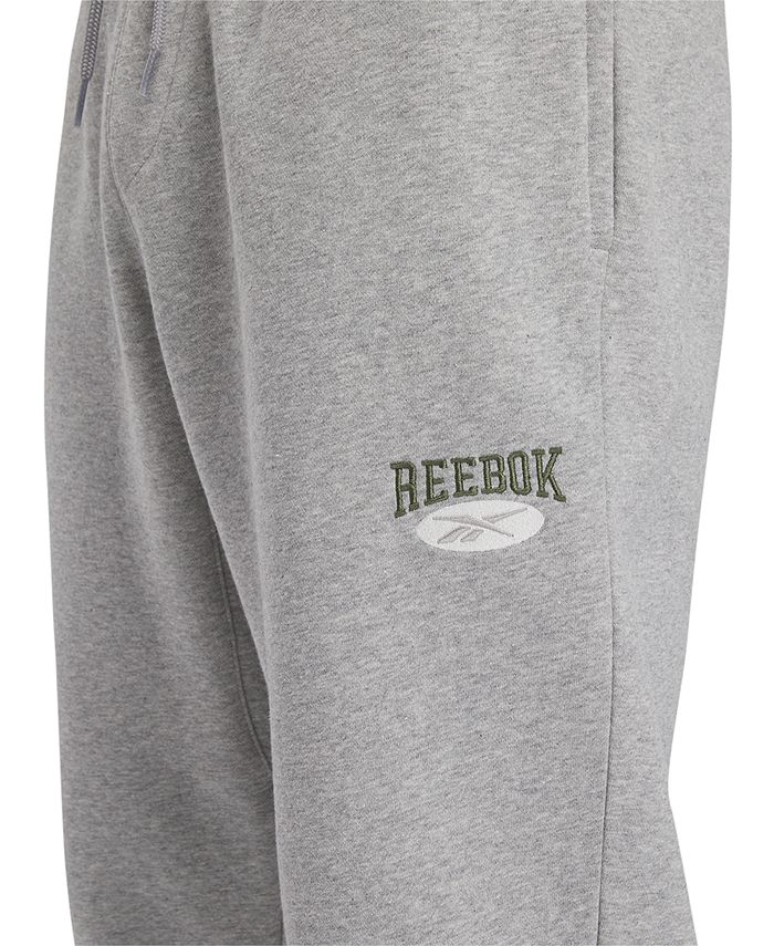 Reebok Men's Archive Fleece Logo Sweatpants - Macy's