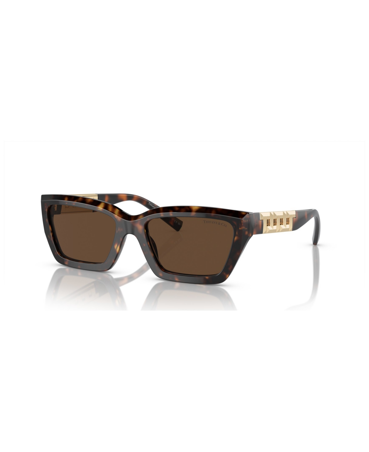 Click here for Tiffany & Co. Womens Sunglasses TF4213 - Havana prices