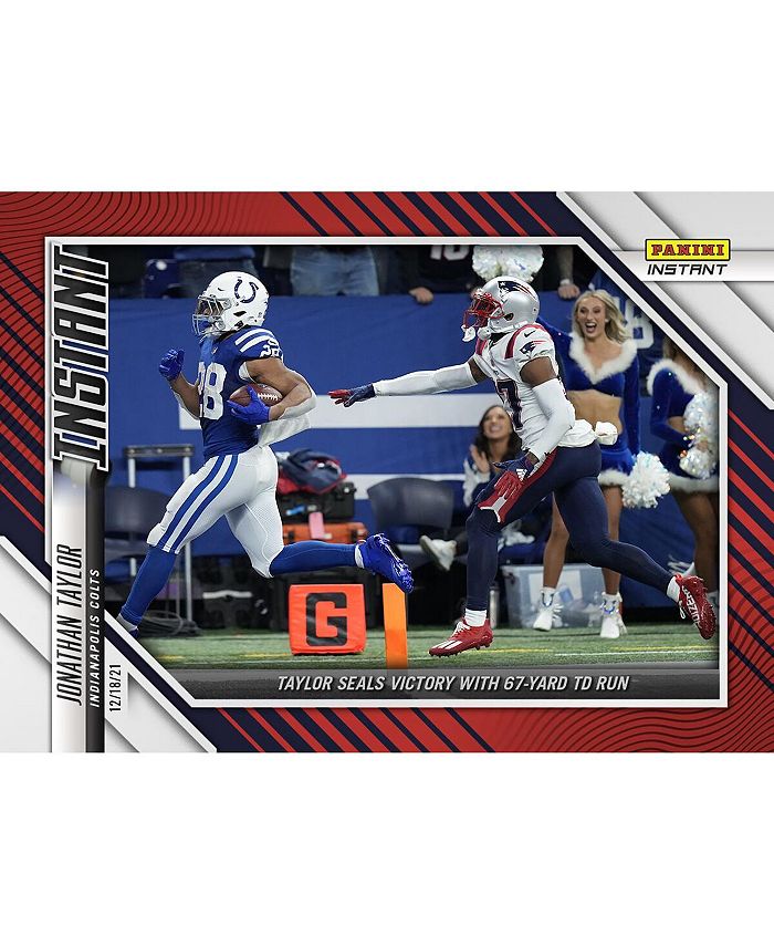 Panini America Jonathan Taylor Indianapolis Colts Parallel Instant NFL ...