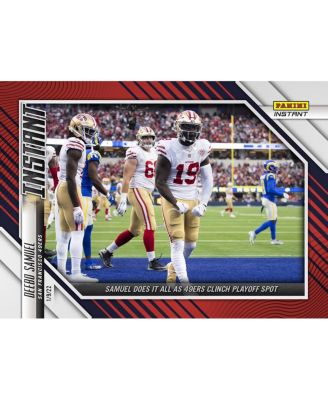 Deebo Samuel San Francisco 49ers Parallel Panini America Instant NFL ...