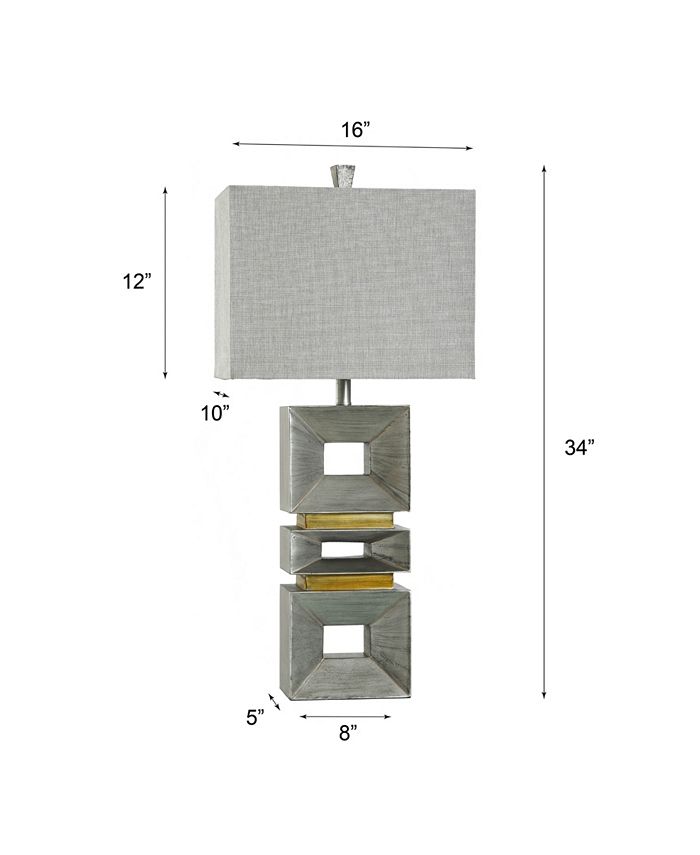 StyleCraft Home Collection StyleCraft Contemporary Table Lamp - Macy's