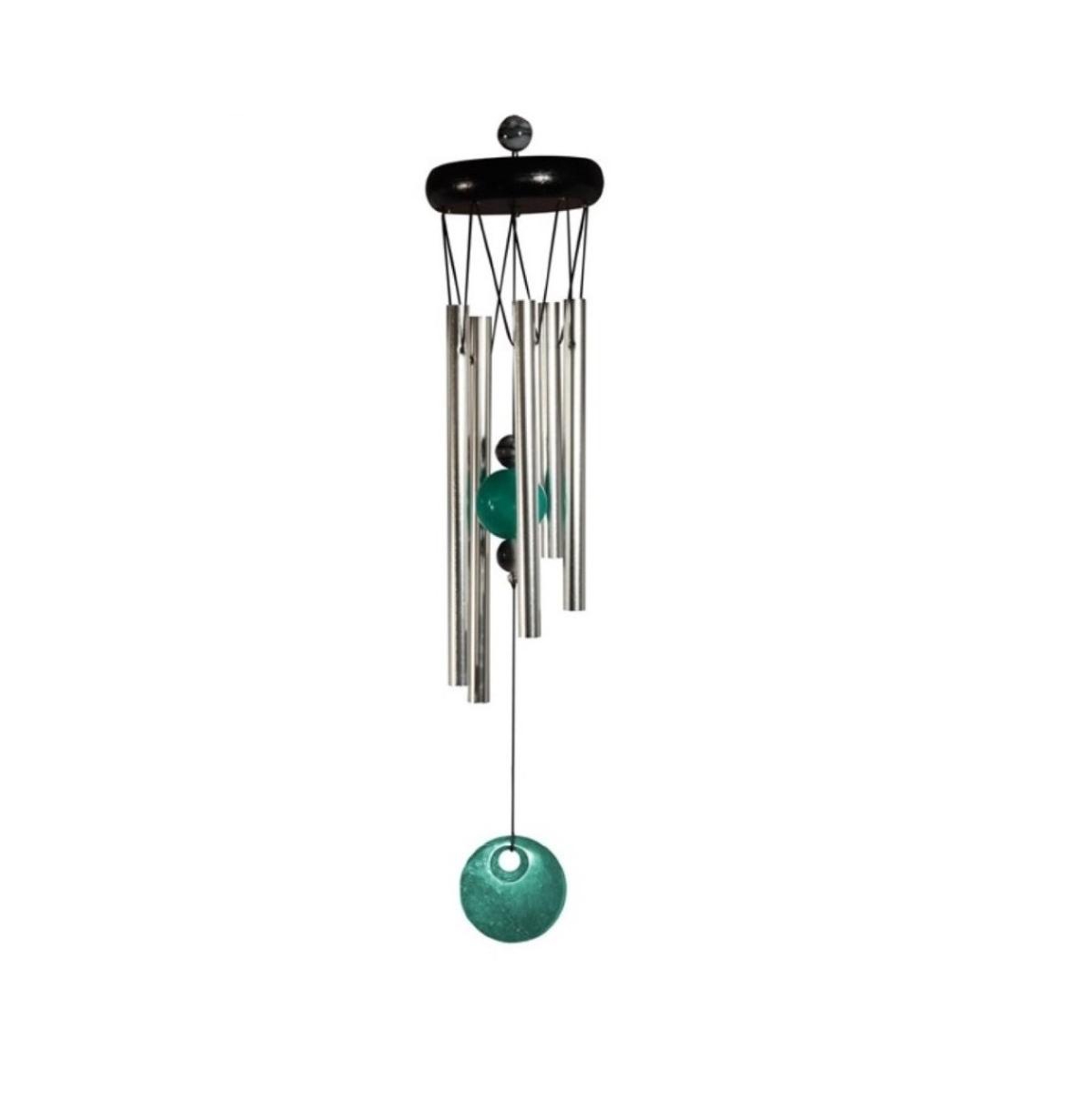 Click here for Fc Design 20 Long Wooden Top Geode Wind Chime with... prices