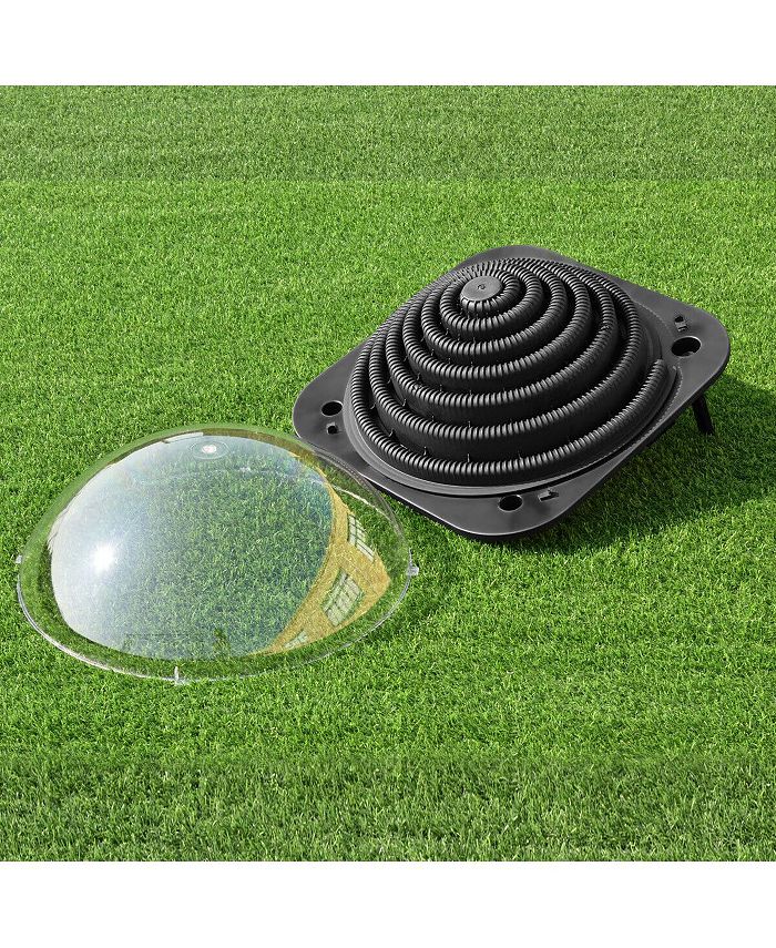Costway Outdoor Solar Dome Inground &Above Ground Swimming Pool Water ...