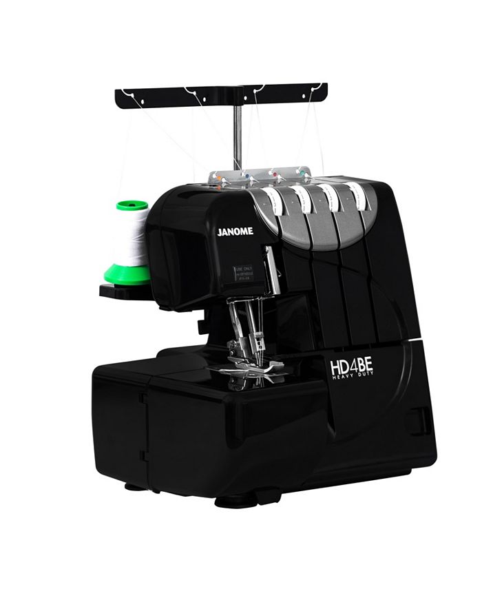 Janome HD4BE Black Edition 2/3/4 Thread Mechanical Serger Sewing ...